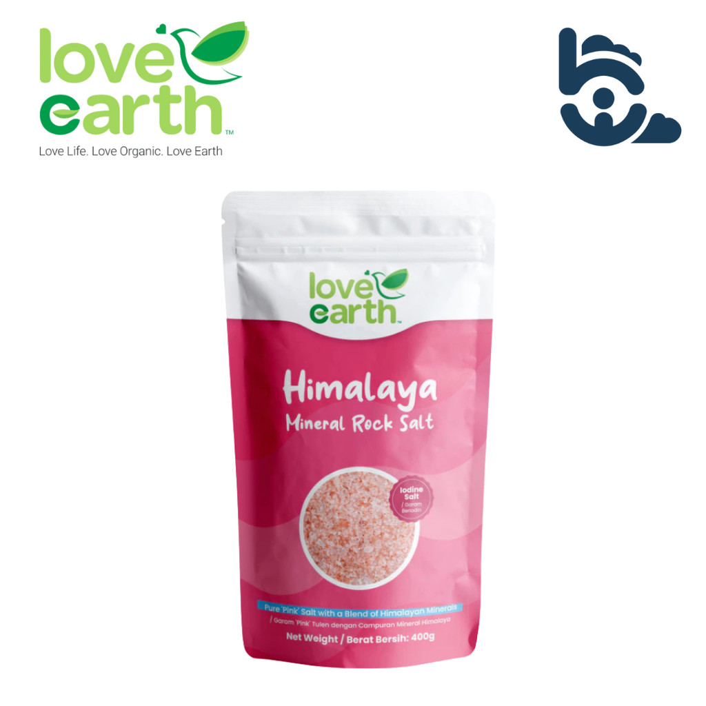 Love Earth Himalaya Mineral Fine Rock Salt (400g) | Shopee Malaysia