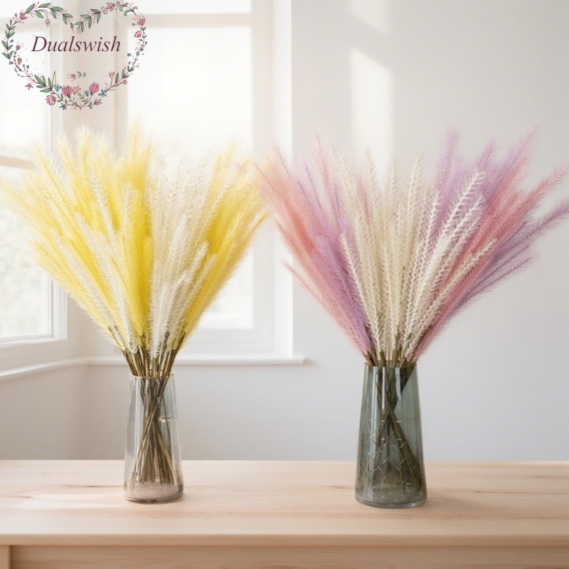 80cm Long Artificial Reed Grass Pampas Grass Fake Reed Plants Wedding ...