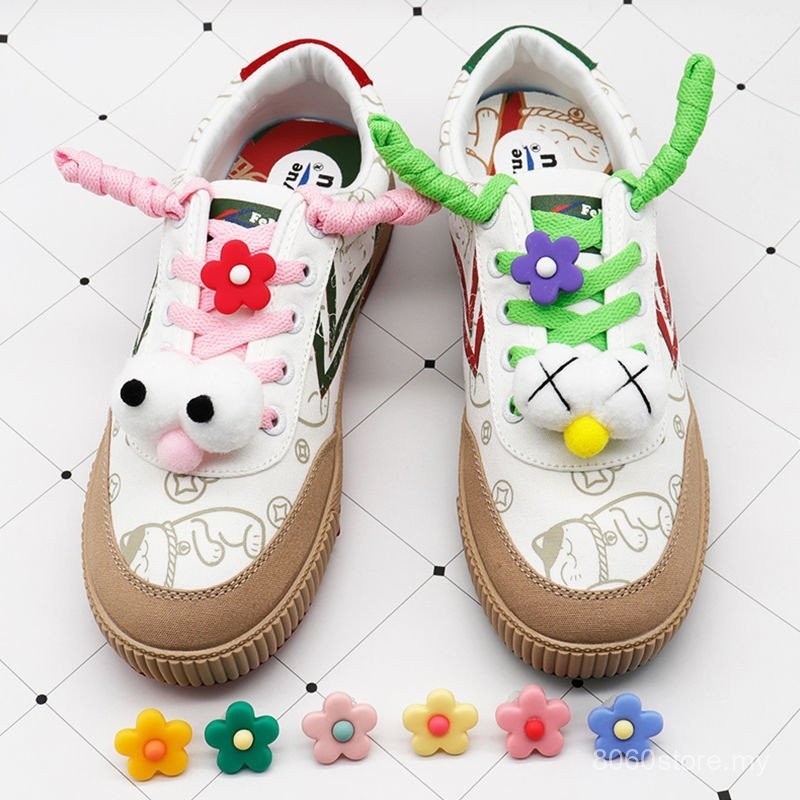 Tali kasut warna sesuai untuk Leap Lucky Cat berjenama bunga kecil xx ...