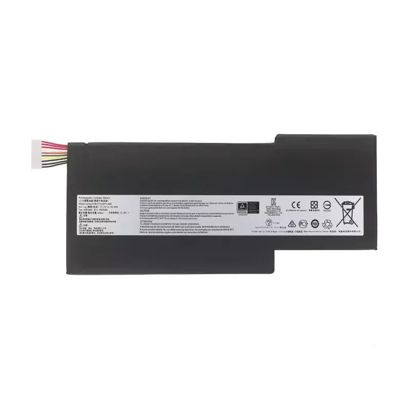 BTY-M6K laptop battery for MSI MS 17B4 MS 16K3 GF63 fine 8RD 8RC GF75 ...