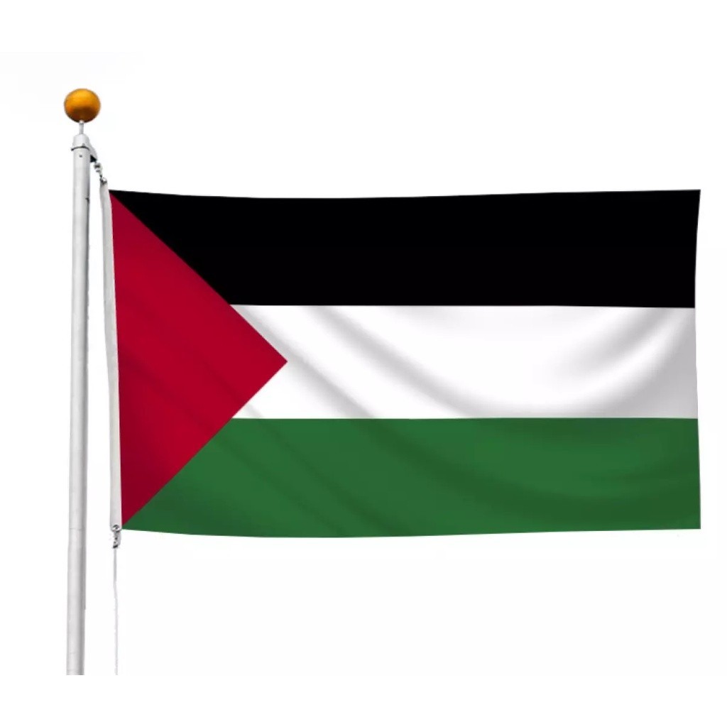 **BORONG** Palestine Flag One Piece 2X3FT 2X4FT 2.5X5FT 3X4.5FT 3X5FT ...