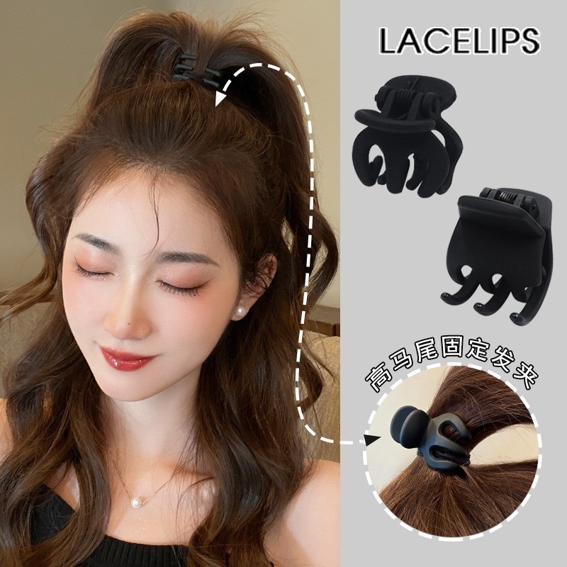 Invisible High Ponytail Anti-collapse Small Hairpin Back of the Head ...