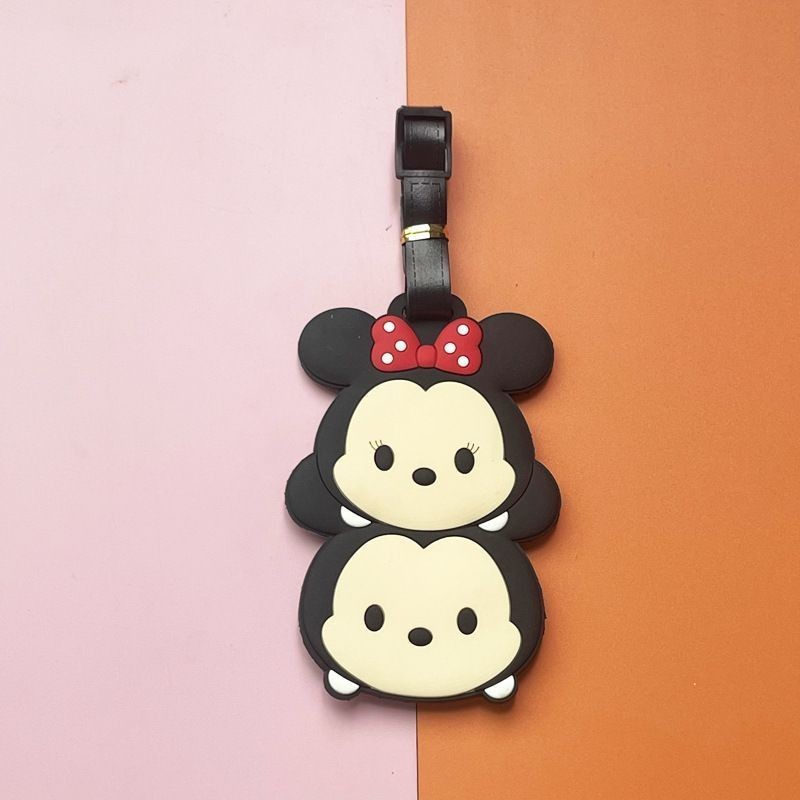 Travel Essential Boarding Pass Consignment Tag Mickey Mouse Luggage Tag ...