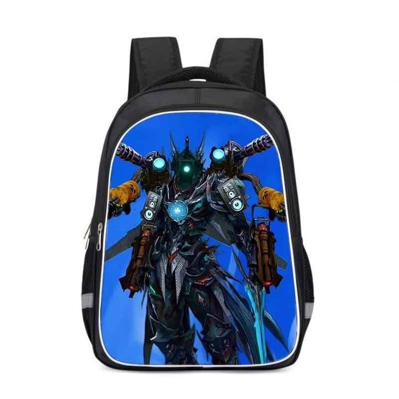 Skibidi Toilet Titan Photographer Backpack Primary School Kindergarten ...