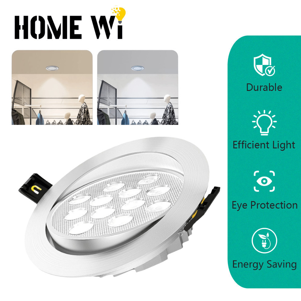LED Eyeball 3W 5W 7W 12W 18W Recessed Ceiling Downlight LED Spot Eye ...