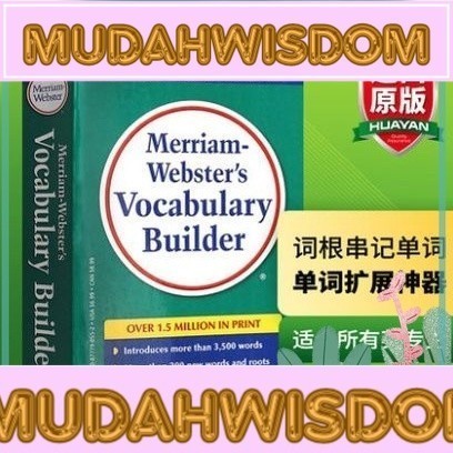 The Merriam-Webster Thesaurus Vocabulary Builder the perfect dictionary ...