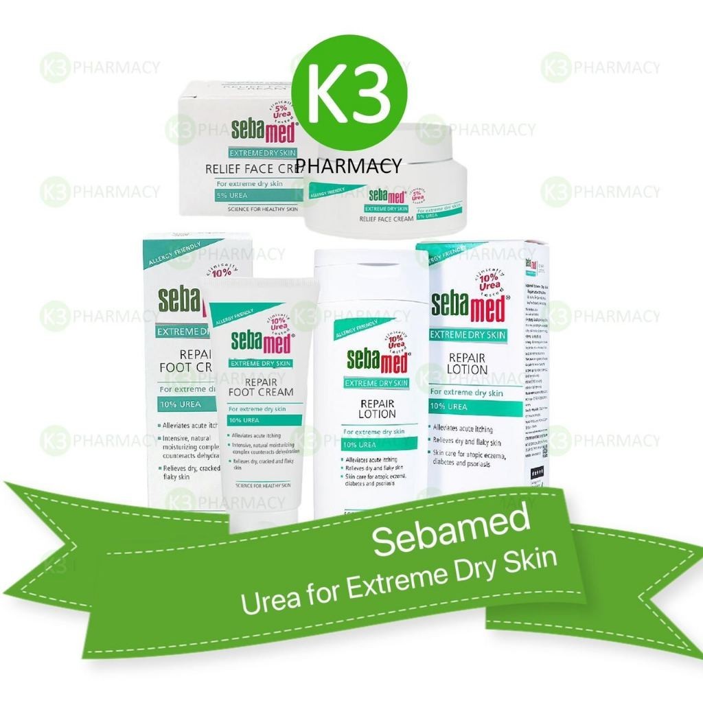 Sebamed Extreme Dry Skin Repair 10% Urea for itchy and dry skin Urea ...
