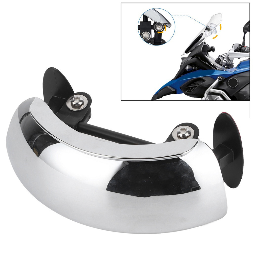 180°Central Windscreen Rearview motorcycle rear view mirror Safety ...