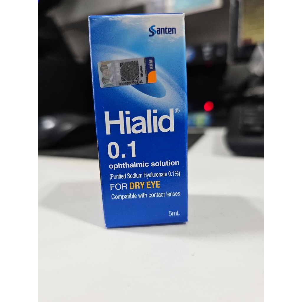 HIALID 0.1 EYE DROP FOR DRY EYE 5ML (READY STOCK) | Shopee Malaysia