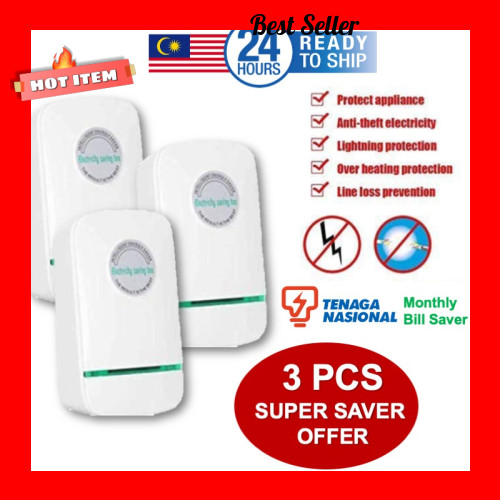 Super Saver Promo Pack: 3pcs Energy-Saving Devices for TNB Power with 3 ...