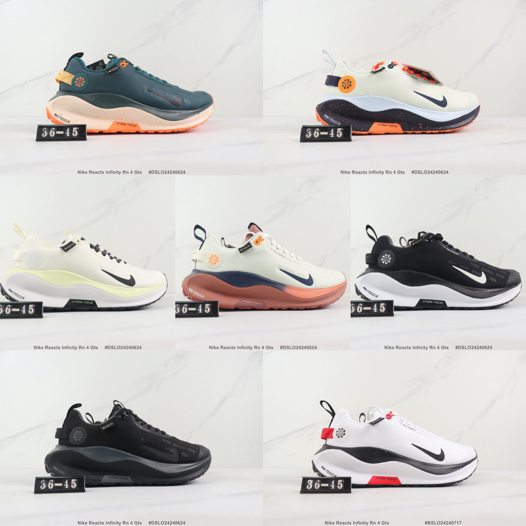 Zoom React Infinity Rn 4 Gtx Marathon Functional Style Sneaker | Shopee ...
