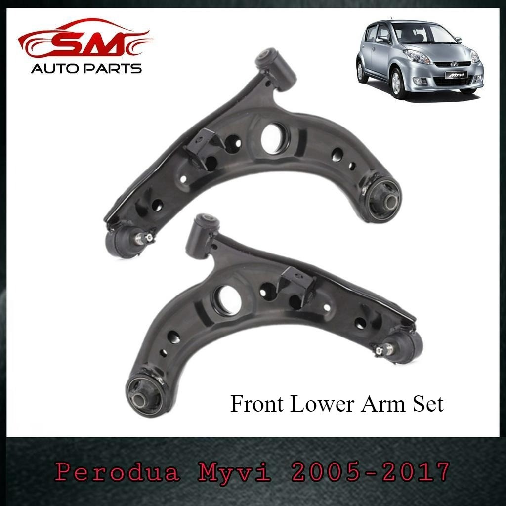 SM Front Lower Arm Set - Perodua Myvi / Myvi Lagi Best 2005-2017 ( 1 ...