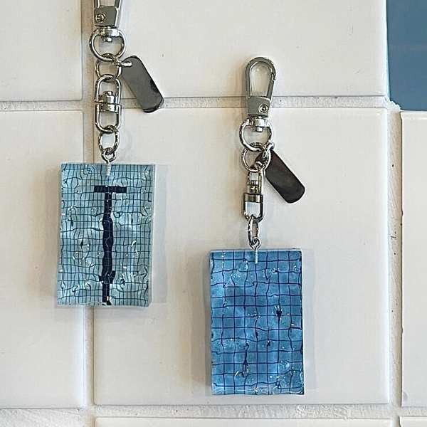 keychain mathcing keychain mathcing couple rantai kunci renang, loket ...