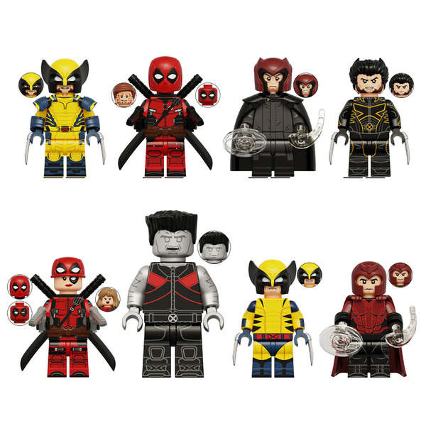 keychain lego lego keychain Serasi dengan peranti filem LEGO Deadpool ...