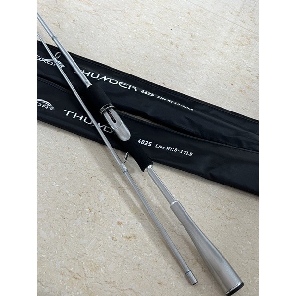 FIXORY THUNDER CASTING & SPINNING ROD 2PC 🔥Ready Stock🔥 100% Original🔥 ...