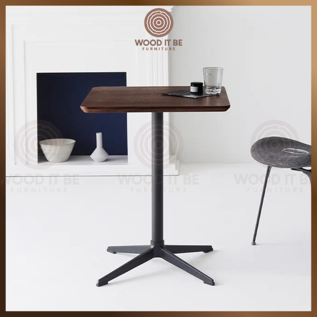 Wooditbe X Leg Cafe Table Restaurant Dining Table High Bar Table Meja ...
