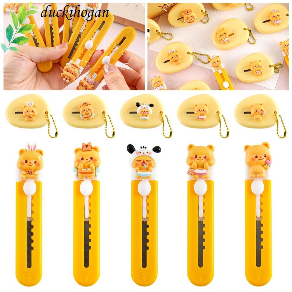 DUCKIHOGAN Butter Bear Cutter, Plastic Cartoon Paper Cutting Tool ...