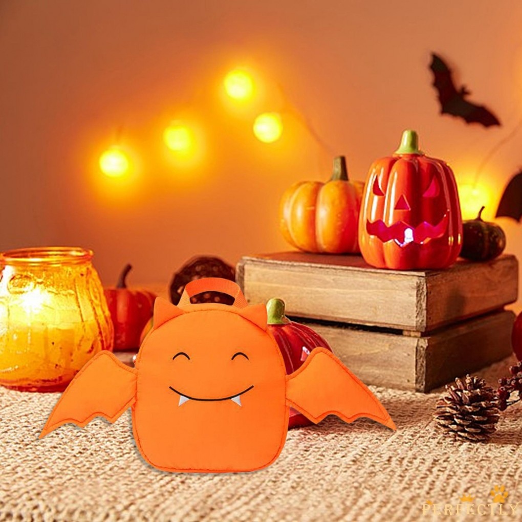 PEF-Kids Halloween Backpack Lightweight Cartoon Devil Bookbags with ...