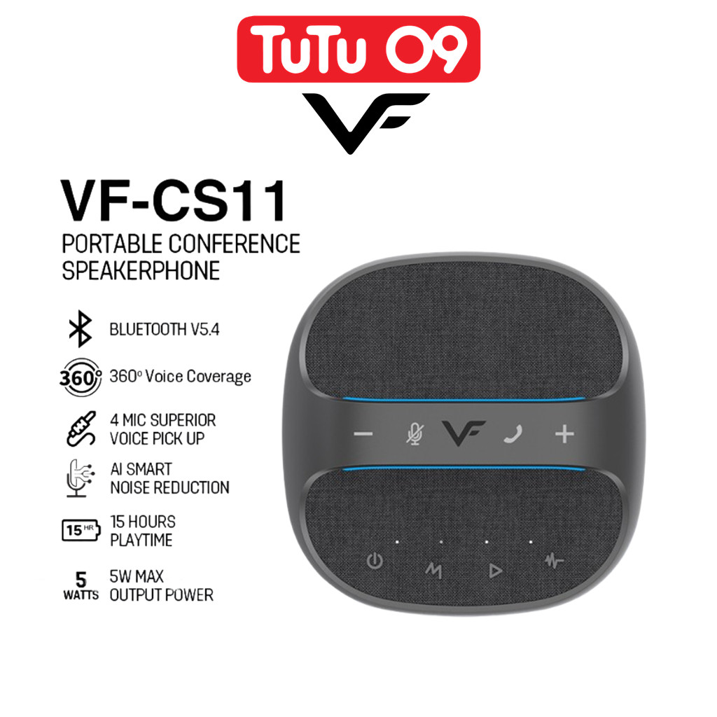 Vinnfier VF CS-11 Conference Speaker & Microphone Bluetooth ...