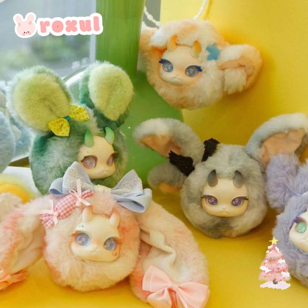 ROXUL Figure Box, Rabbit Dragon Tuan Tuan Plush Box Cute Plush Doll ...