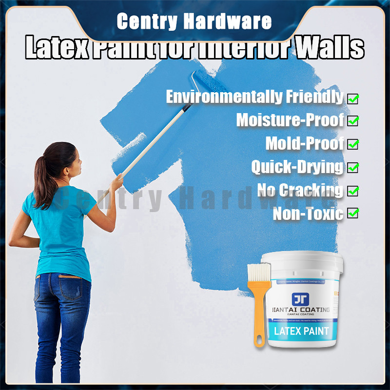 【1KG】Formaldehyde-Free Latex Paints Coating, DIY, Mold-Resistant, Eco ...