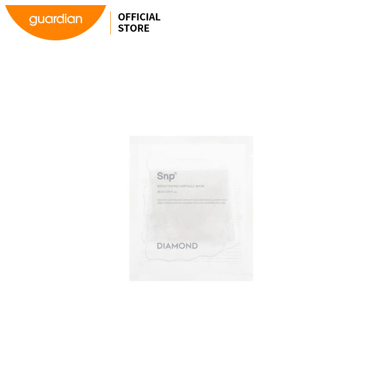 Snp Diamond Brightening Ampoule Mask 1S | Shopee Malaysia