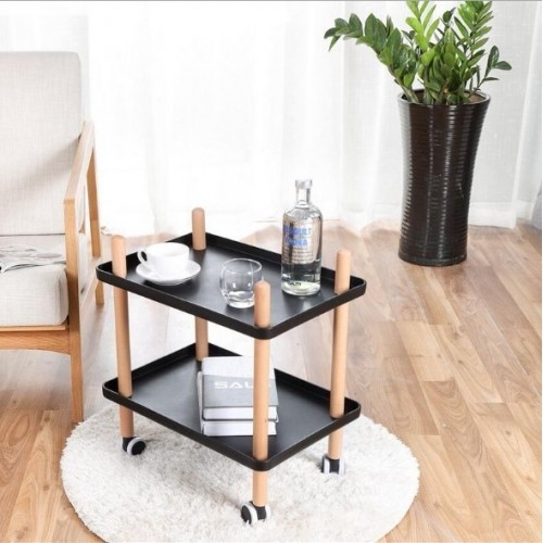 Nordic Modern Creative Mobile Racks Multi-Function Storage Rack Wine ...