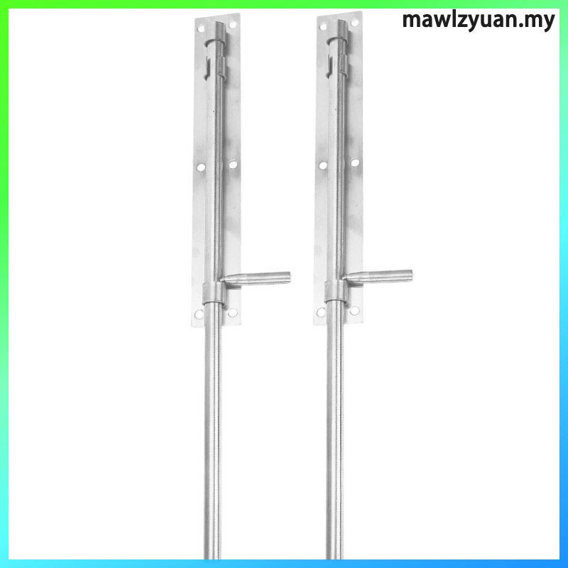 2 Pcs Gate Lock Bolts Fence Floor Latch Small Deadbolt Drop Pole Sugar ...