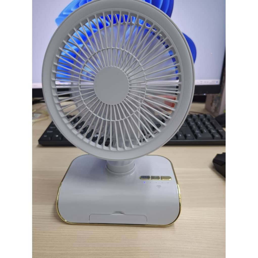 Mini Remote Fan Hang Fan Turbo Fan with Adjustable Supporting Wall ...
