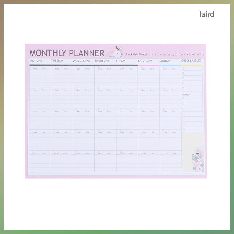 Digital Calendar Weekly Planner Desk Pad Monthly Agenda Schedule ...