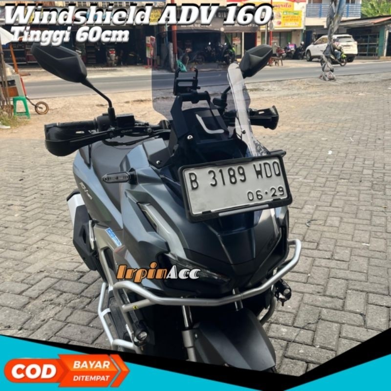 HITAM Adv 160 ADV 150 Windshield Visor Standard Model ADV 160 High YDP ...