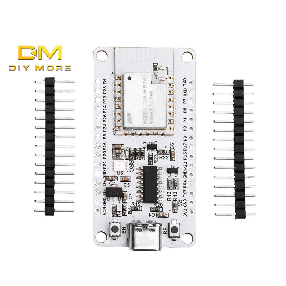DIYMORE NiceMCU-WB3S Development Board Wifi Bluetooth Module Ch340 ...