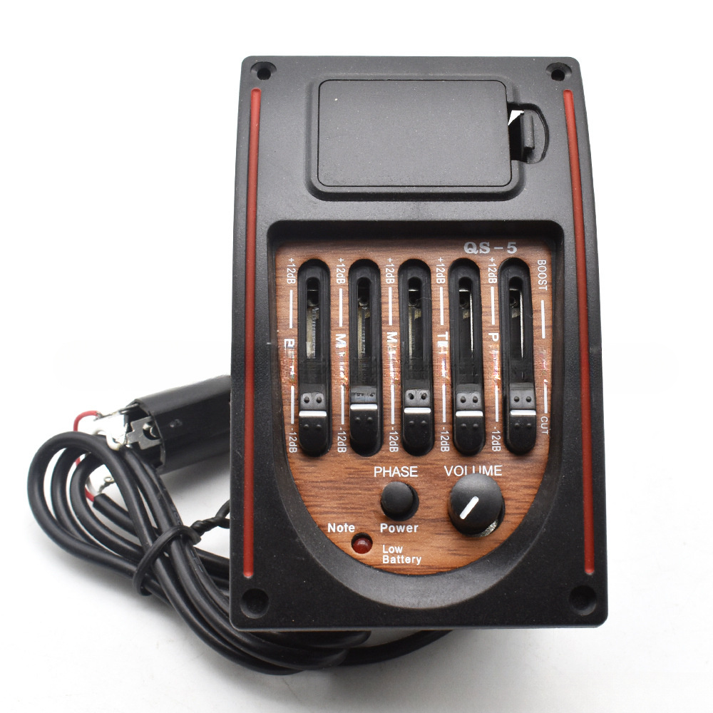 CY-Five pieces folk guitar pickup QS-5 acoustic guitar balanced tuner ...
