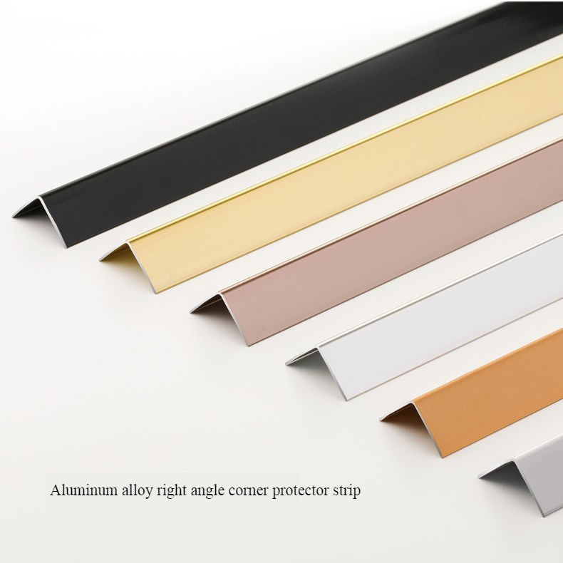 Aluminum alloy edge strip Yang corner corner tile edge corner anti ...