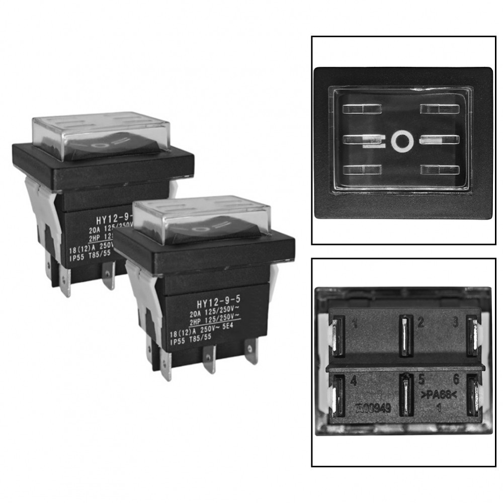 3-Position Switch Flexible Control Mode High Current Rating 20A Switch ...