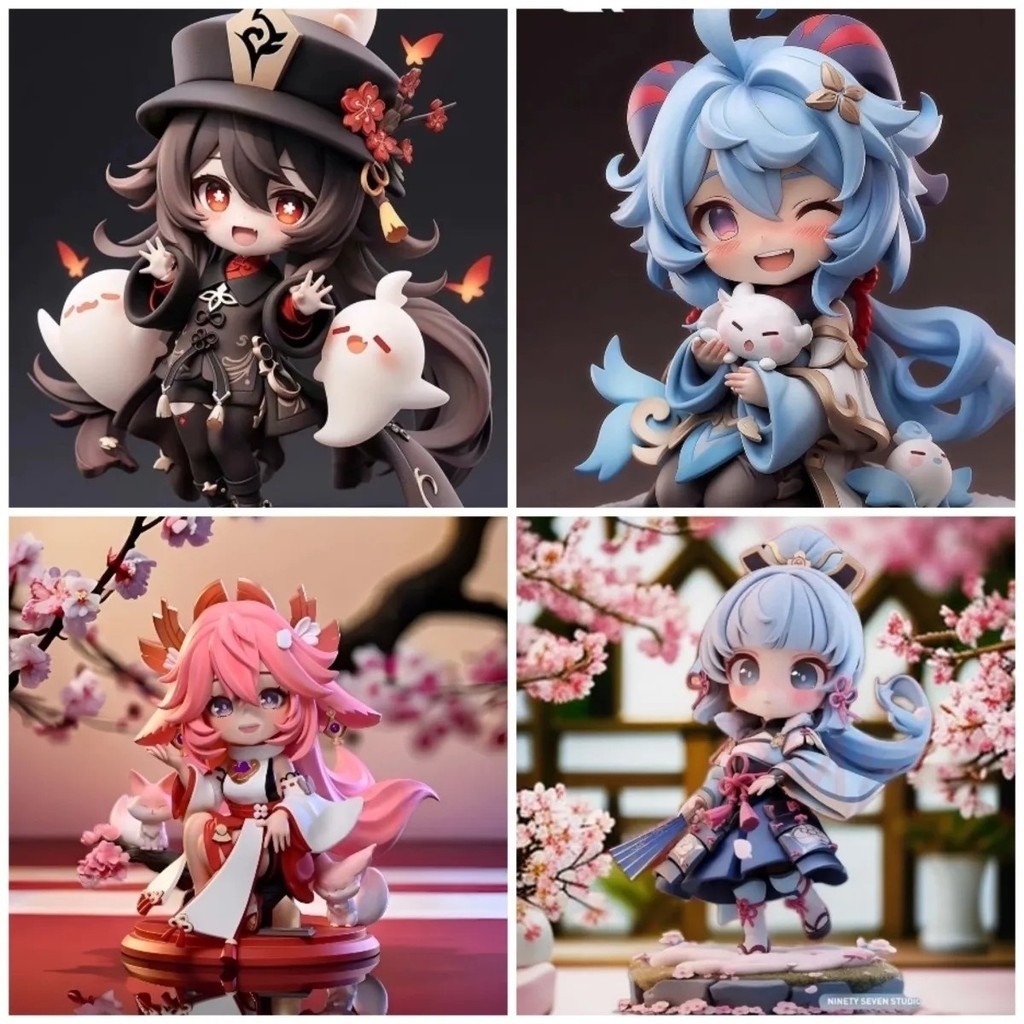 Influencer Figure Yae Shenzi Fox Two-Dimensional Ganyu Model High ...