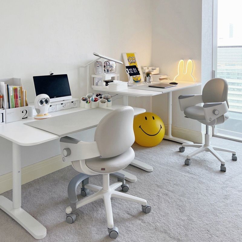 Meja Gaya IKEA Meja Komputer untuk Kegunaan Rumah Pelajar Meja Putih ...