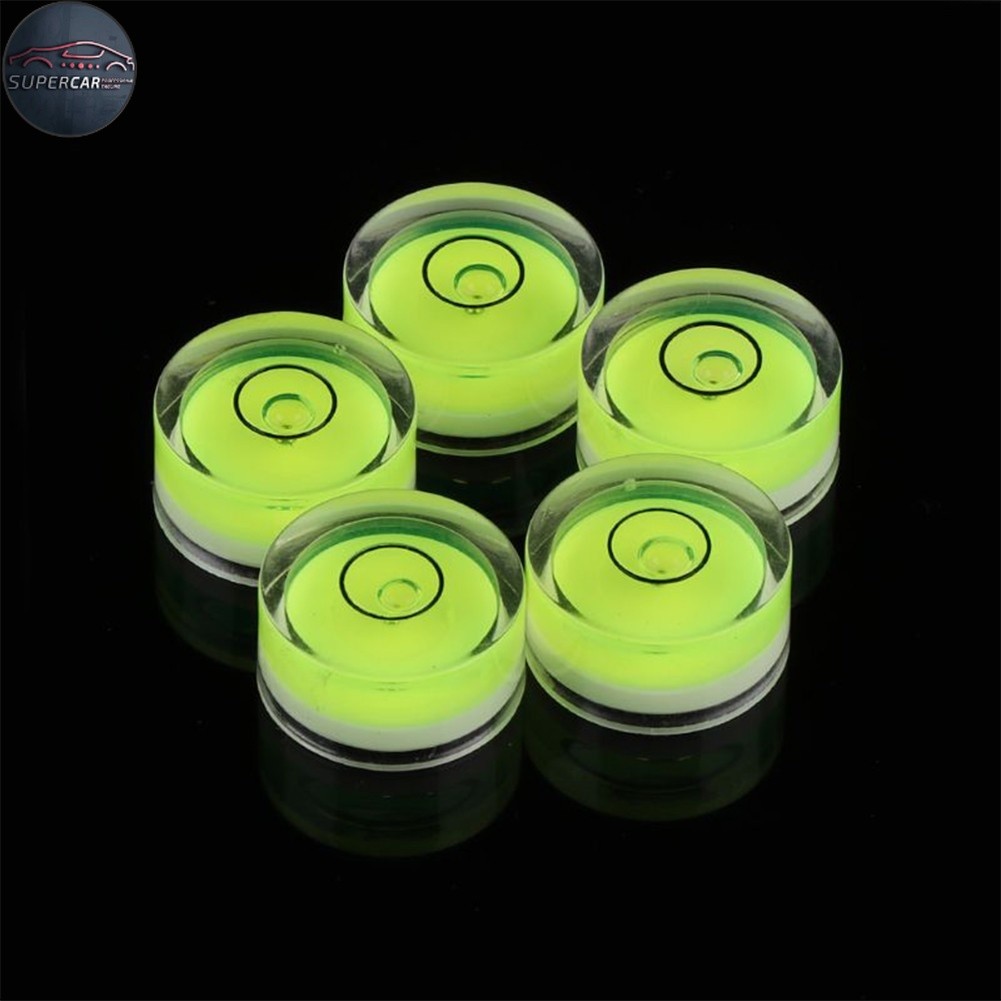 SC】5pcs Round Bubble Level Spirit Level Bullseye Level Measurement ...