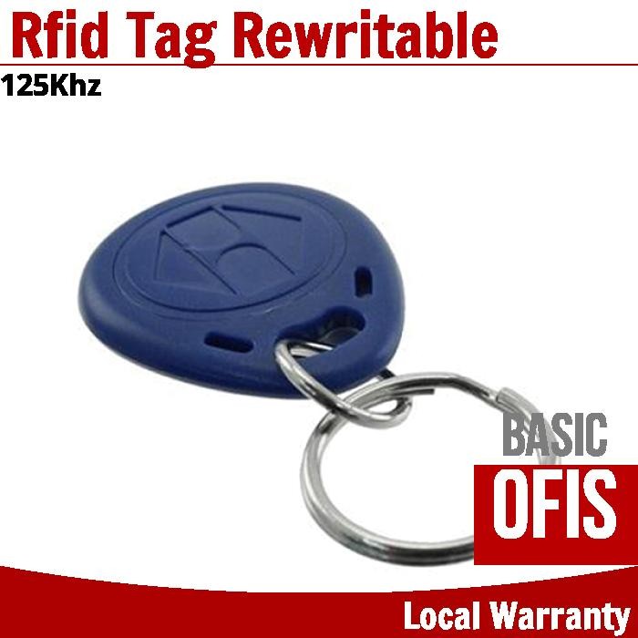 (5 PCS) RFID Key Tag IC Access Card REWRITABLE CLONE 125KHz | Shopee ...
