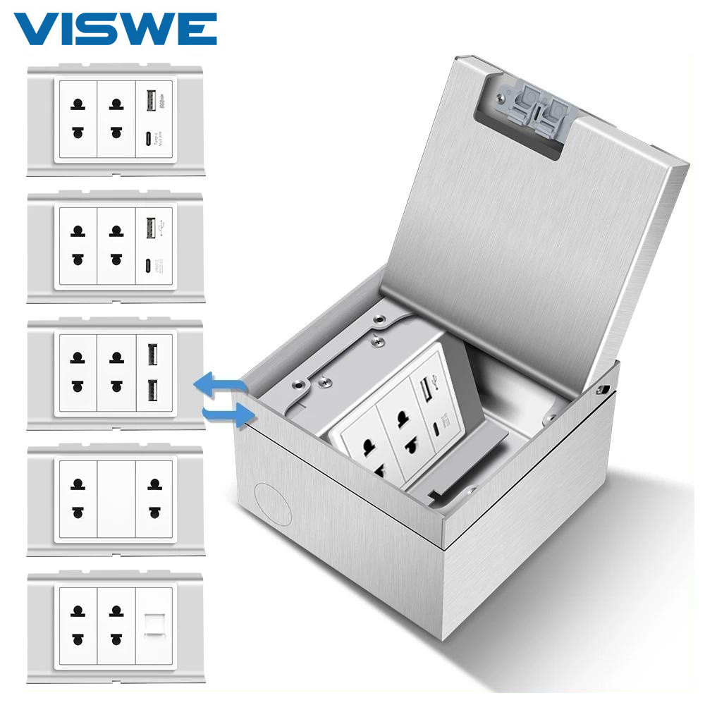 VISWE | Floor socket | Floor outlet | Floor mounted socket | Floor ...