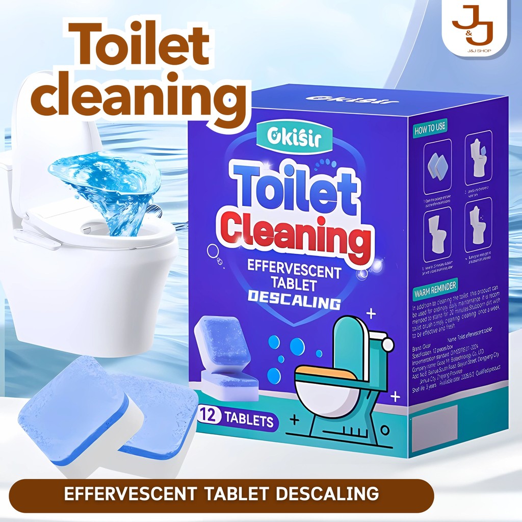 Toilet Bowl Viral Cleaner Toilet bowl cleaning tablet Magic Toilet Bowl ...