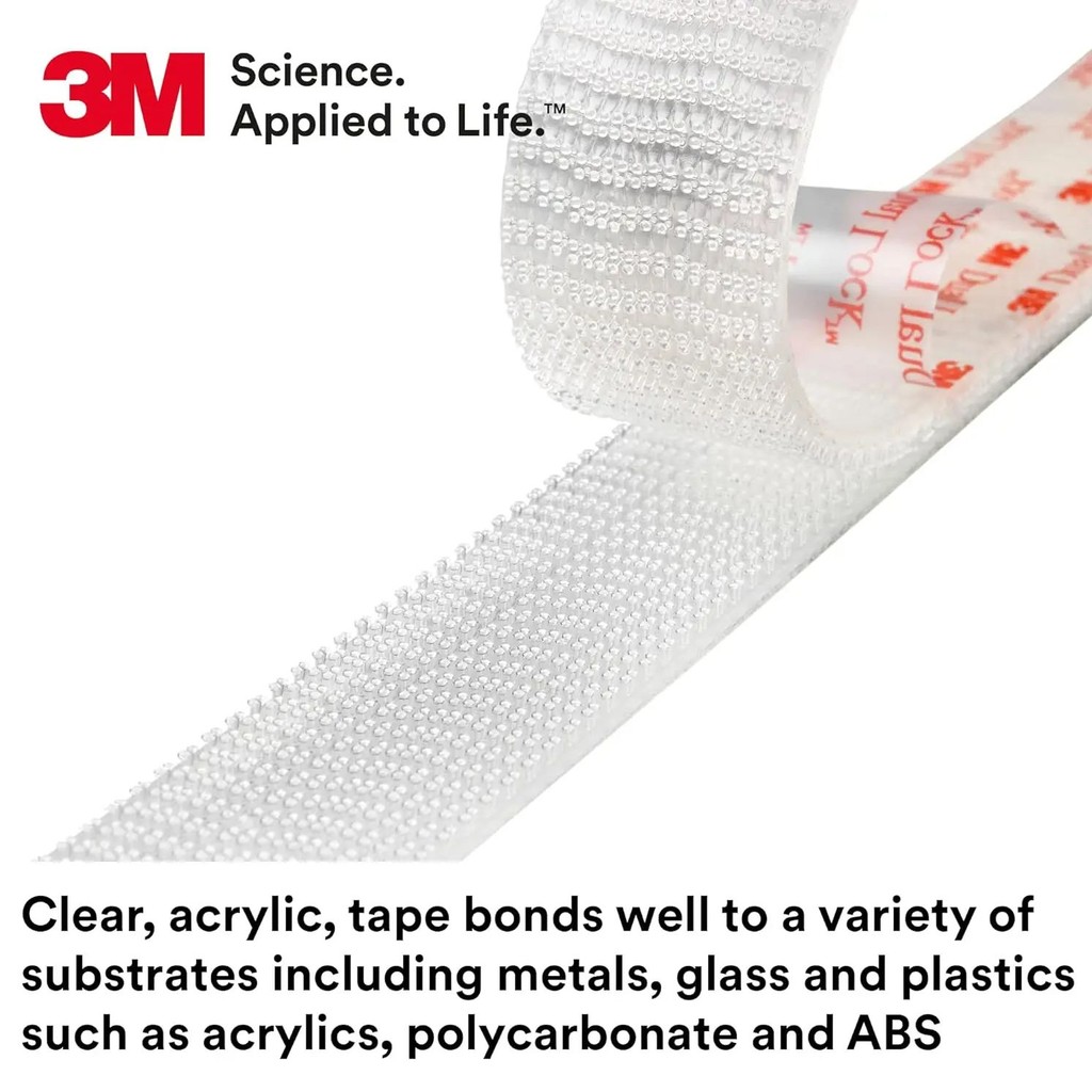 3M Dual Lock Reclosable Fasteners SJ3560,Type 250,White, Snaps Shut, Strong and Secure,Durable ...