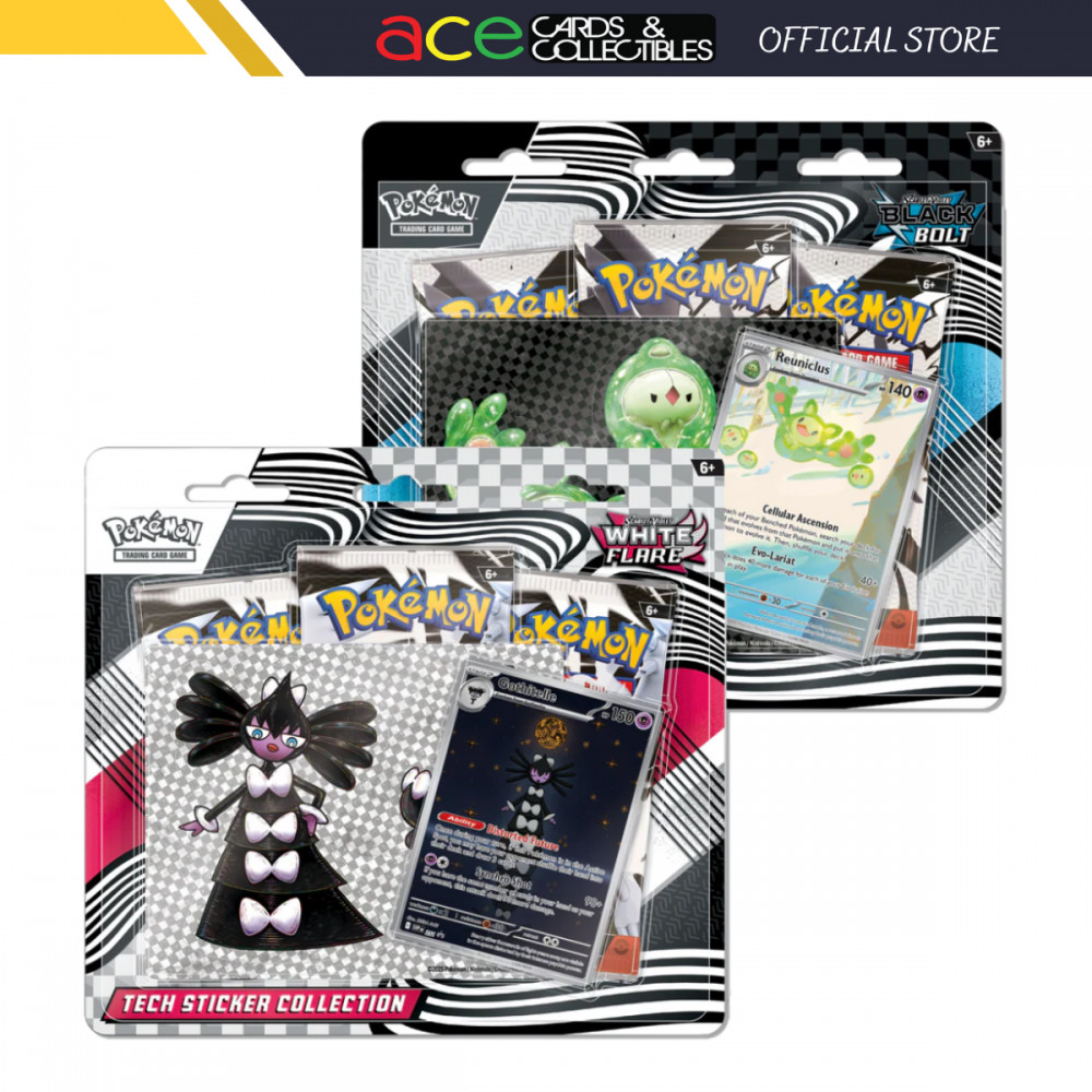 Pokemon TCG: SV10.5 Tech Sticker Collection R&Z "Reuniclus / Gothitelle ...