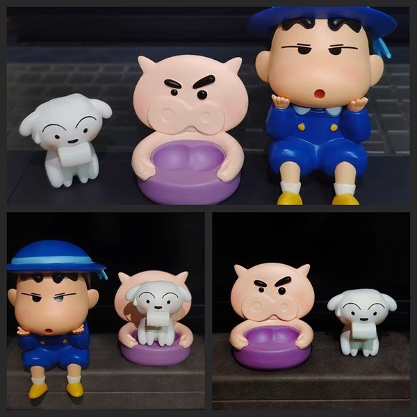 shin chan figure 蜡笔小新 Nohara Shinnosuke Crayon Shin-Chan Stinky Fat ...