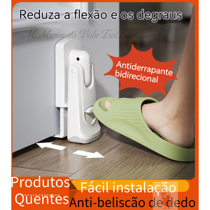 Door Stop Anti-Door Blowing Closing Limit Ventilation Hand Door Card ...