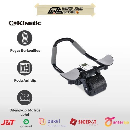 Ace Kinetic Abdominal Wheel & Plank Trainer Fitness and Gym Equipment ...