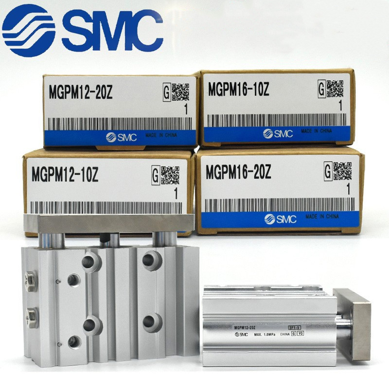 Smc Three-Axis Cylinder MGPL MGPM12/16/32/63-10Z-20Z-25Z-30Z-40Z-50Z ...