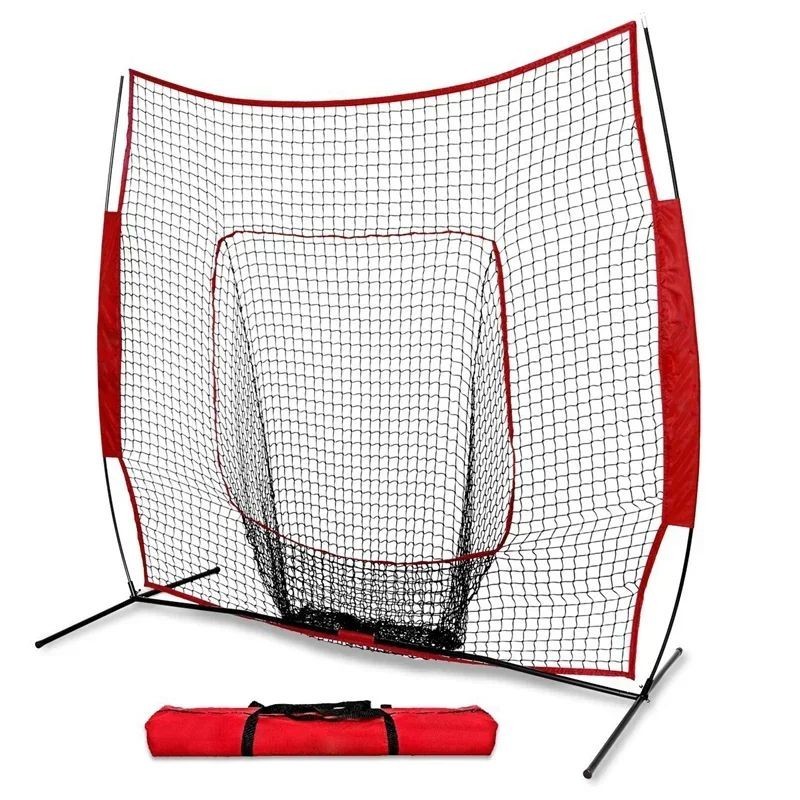 7 'X 7' Baseball and Softball Practice Net Belt Batting Area pitcher ...