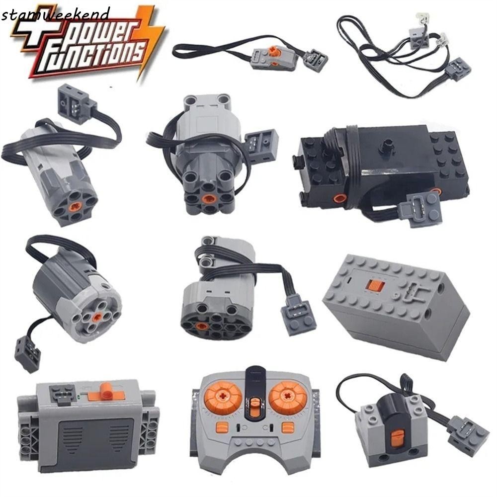STAMWEEKEND Technical Motor Parts, Multi Power Functions Motor Multi Tool Building Blocks Motor ...