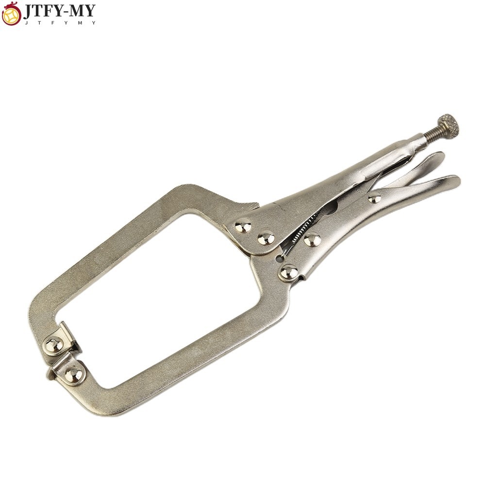 BBMY9" inch Steel C Clamp Vise Grip Locking Welding Pliers Wood Tenon Locator Tool | Shopee Malaysia